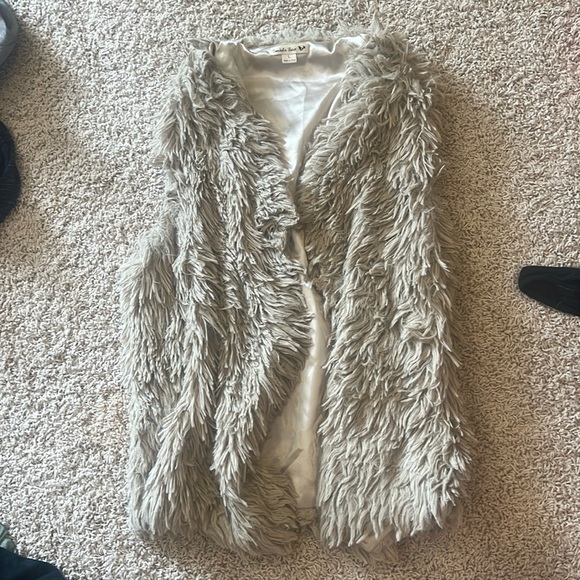 Double Zero | Jackets & Coats | Double Zero Fluffy Vest | Poshmark